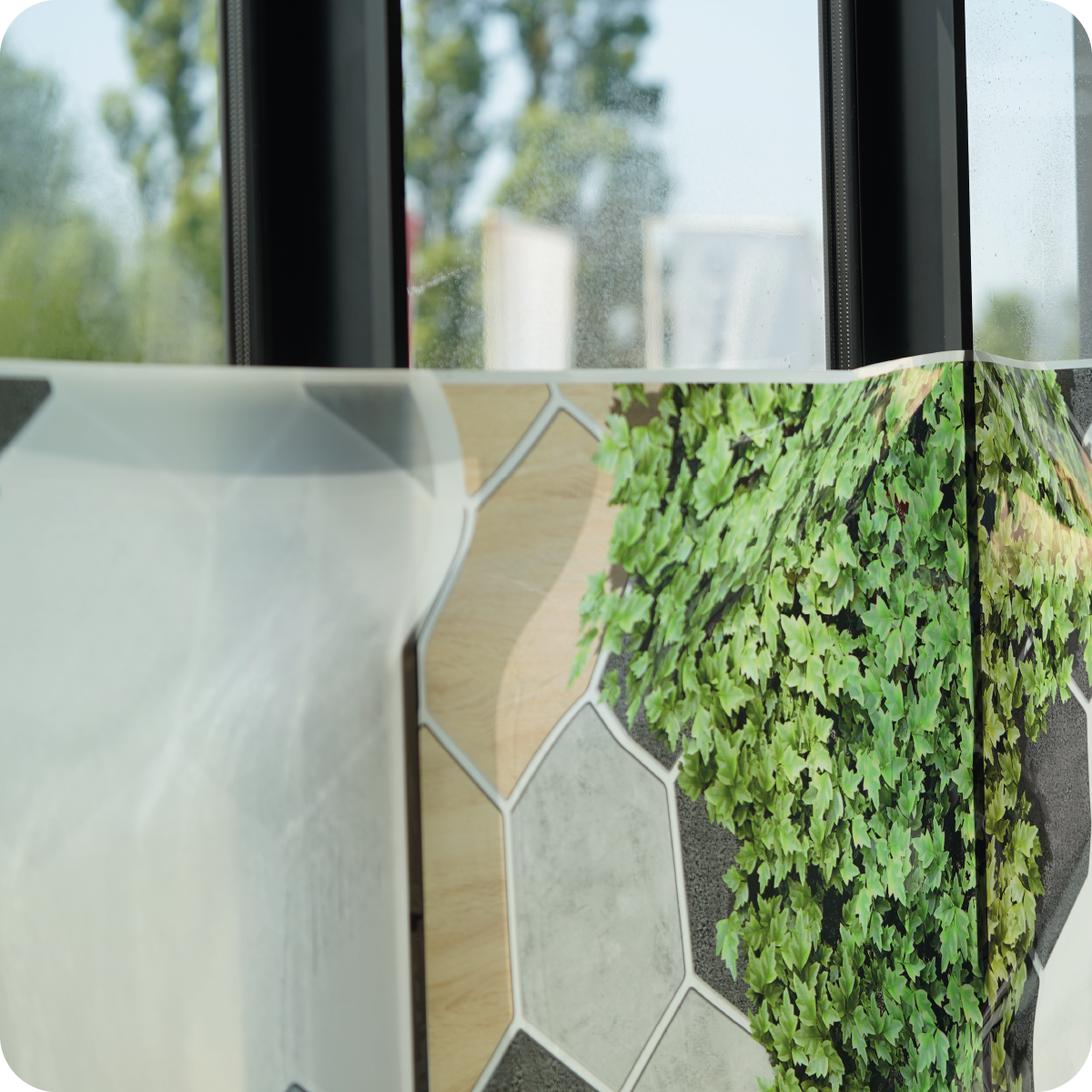 HEXVIEW - Window decorative film - HEXIS Graphics