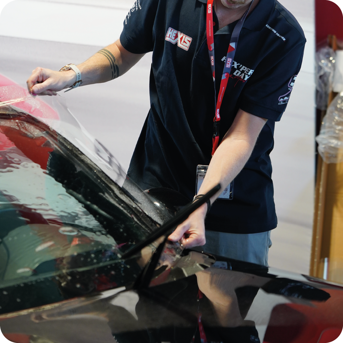 BFSHIELD - Windscreen protection film - HEXIS Graphics