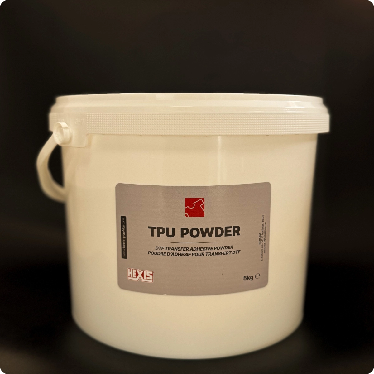 TPUPOWDER - Heat transfer powder - HEXIS Graphics